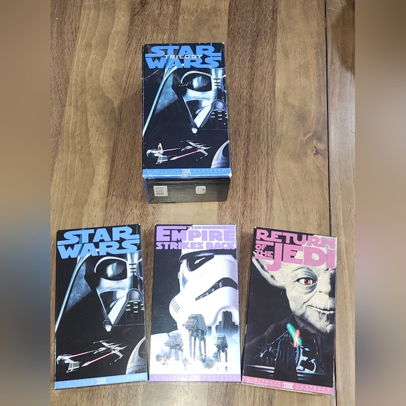 Star Wars | Media | Star Wars Trilogy Vhs Box Set 995 Fox Digitally ...